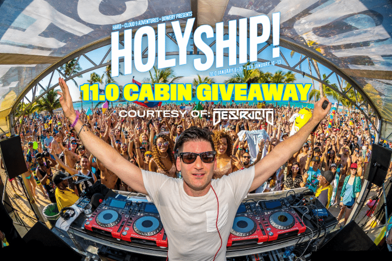 DESTRUCTO OFFERS SPOT ABOARD SOLD-OUT HOLY SHIP! – BASS TODAY